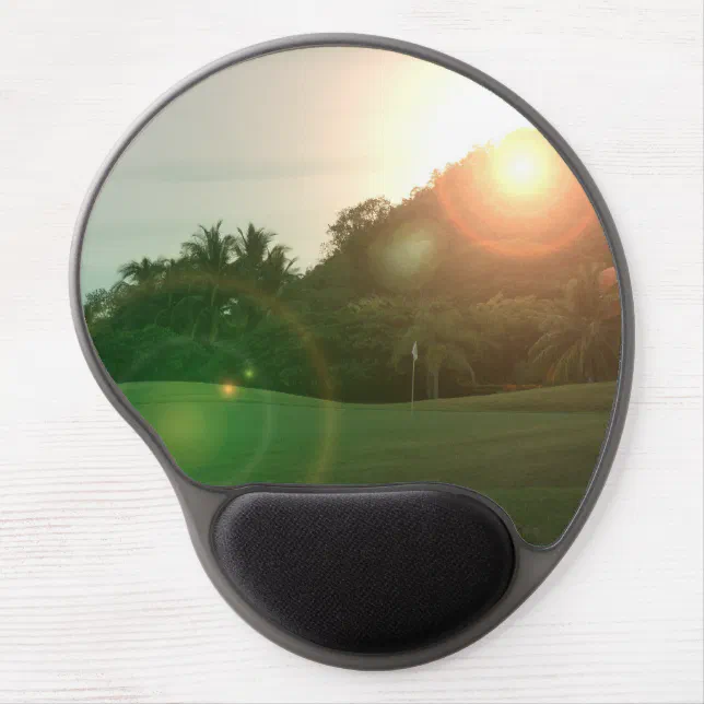 Golf Green Gel Mouse Pad | Zazzle