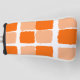 Golf Head Cover Orange & White Square | Zazzle