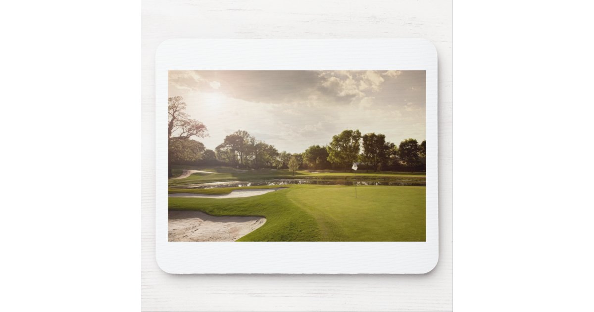 Golf hole mouse pad | Zazzle