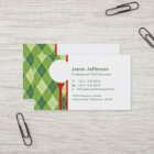 Fun Personalized Golfer on golf course Business Card | Zazzle.com