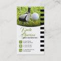 Golf Instructor | Professional Golf Lessons Business Card | Zazzle