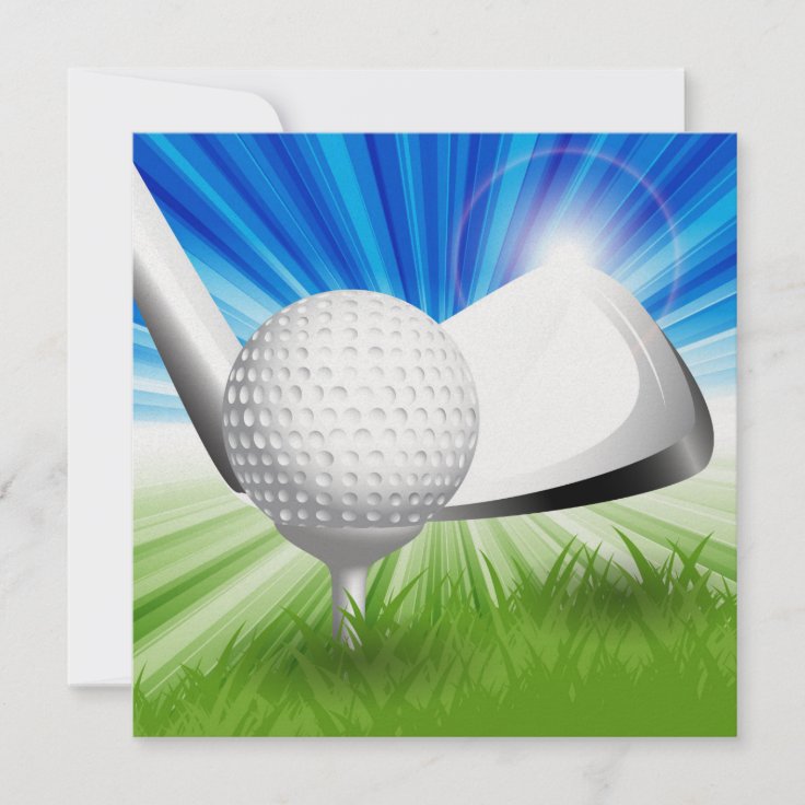 Golf Invitation | Zazzle