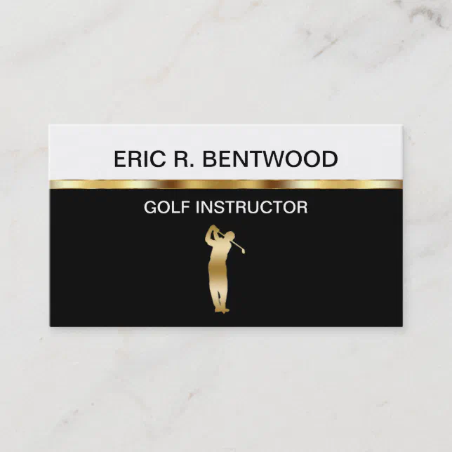 Golf Lessons Business Cards | Zazzle