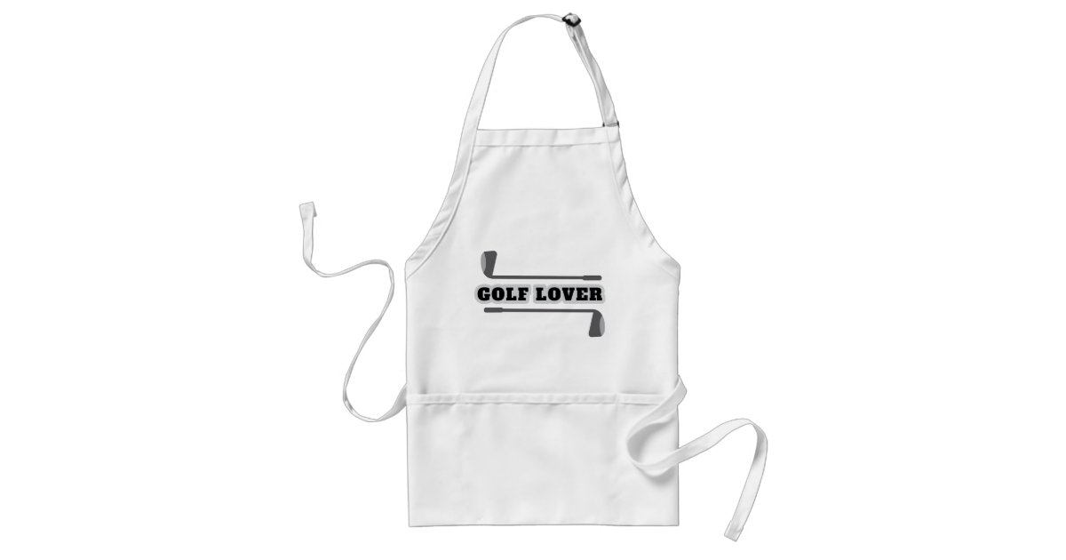 Golf lover apron | Zazzle