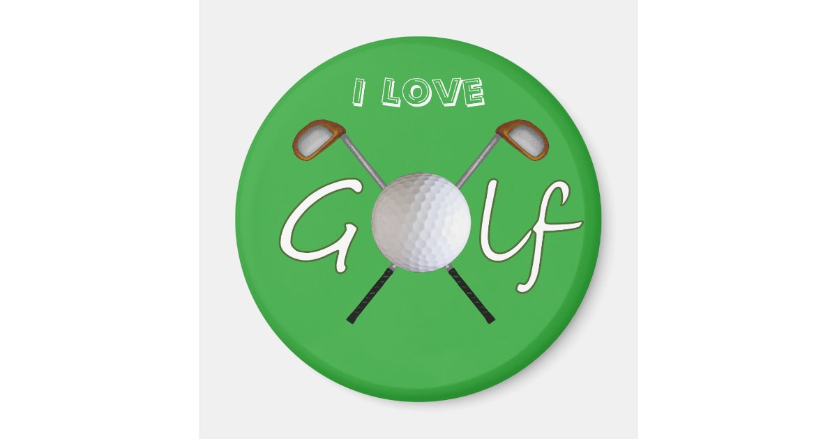 Golf Magnet (Customizable) | Zazzle