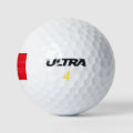 Golf Monogram Italy Flag Map Golf Balls | Zazzle