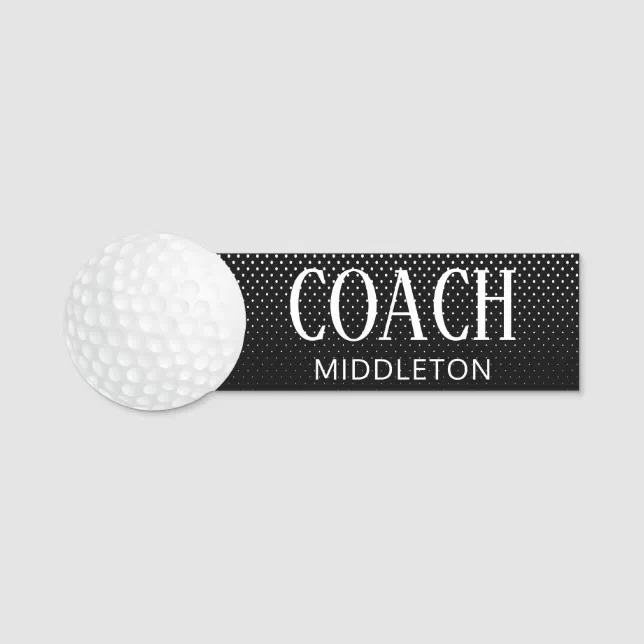 Golf Name Tag | Zazzle