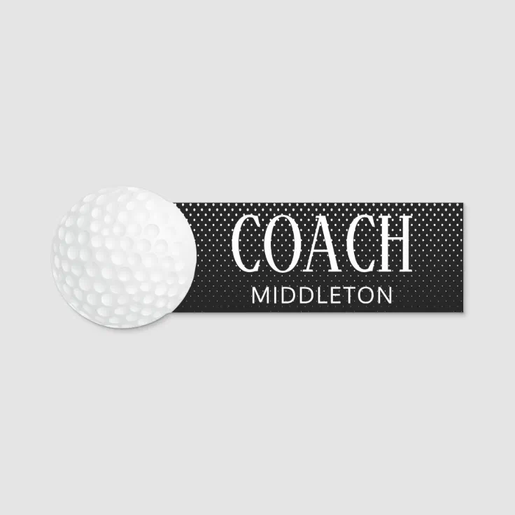 Golf Name Tag | Zazzle