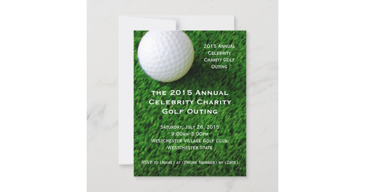Golf Outing Invitations | Zazzle