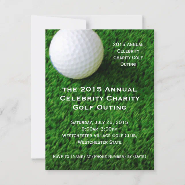 Golf Outing Invitations | Zazzle