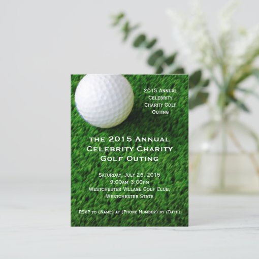 Golf Outing Invitations | Zazzle