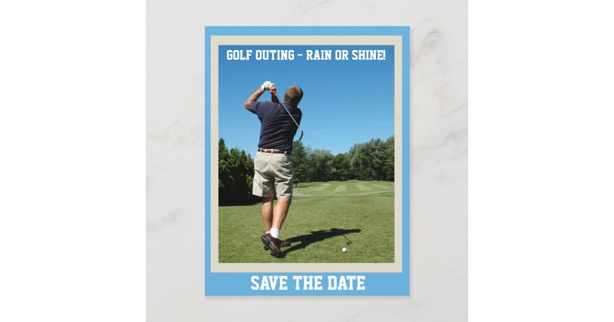 Golf Outing Postcard | Zazzle