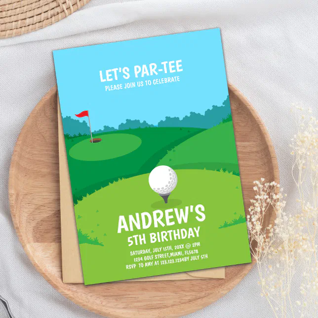 Golf Party Invitation | Zazzle
