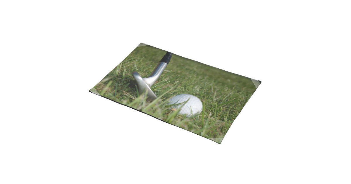 Golf Photo Placemat | Zazzle