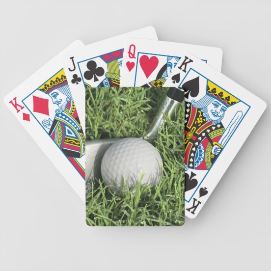 Golf Playing Cards | Zazzle