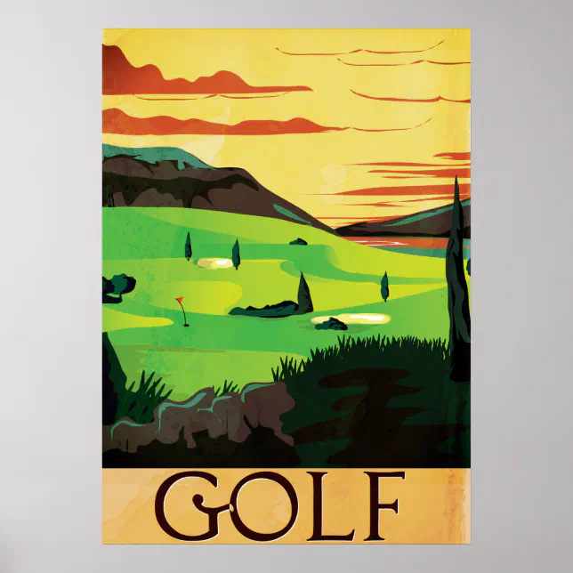 Golf Poster | Zazzle