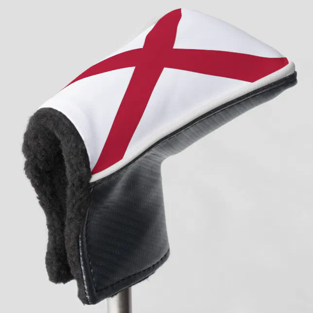 Golf Putter Cover with Flag of Alabama, USA | Zazzle