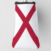 Golf Putter Cover with Flag of Alabama, USA | Zazzle