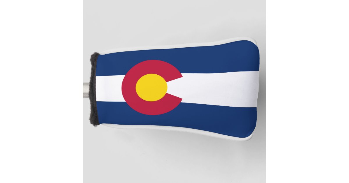 Golf Putter Cover with Flag of Colorado, USA | Zazzle