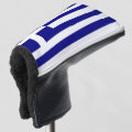Golf Putter Cover with Flag of Greece | Zazzle