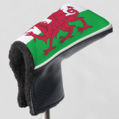 Golf Putter Cover with Flag of Wales, UK | Zazzle