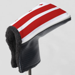 Golf Putter Cover with Flag of Washington DC, USA | Zazzle