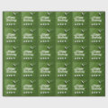 Golf putter Happy birthday to golfer Wrapping Paper | Zazzle