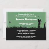 Golf Retirement Invitation | Zazzle