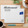 Golf Retirement Party Envelopes | Zazzle
