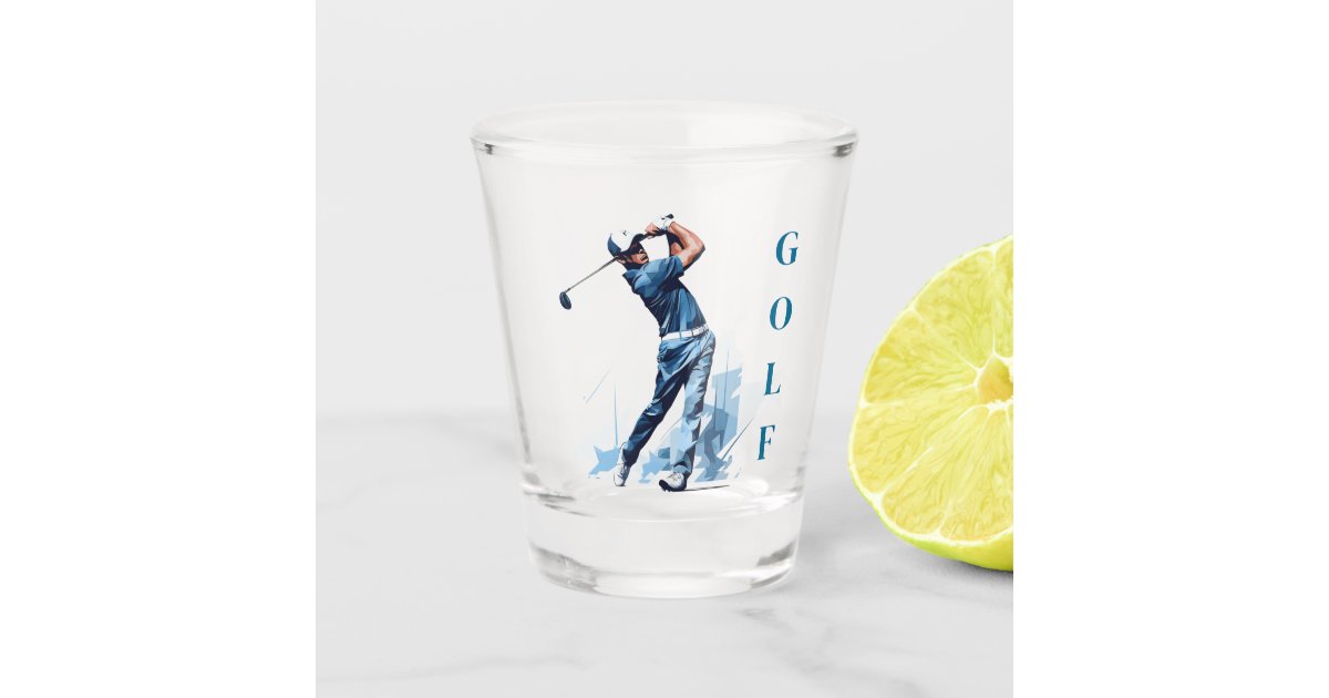 Golf Shot Glass | Zazzle