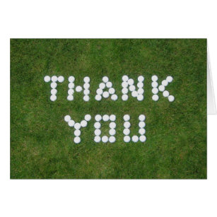 Golf Thank You Cards - Greeting & Photo Cards | Zazzle