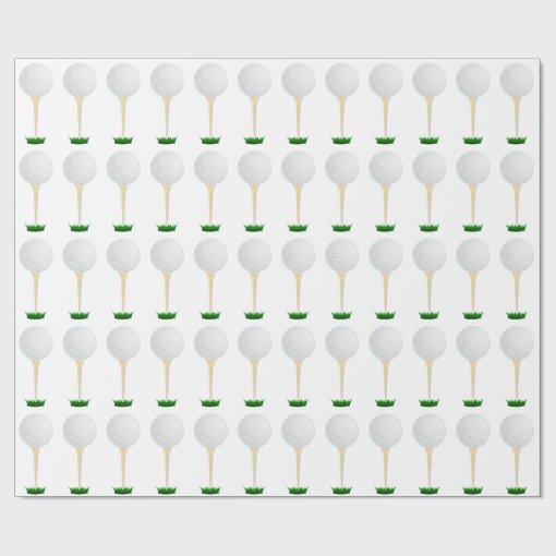 Golf Wrapping Paper | Zazzle