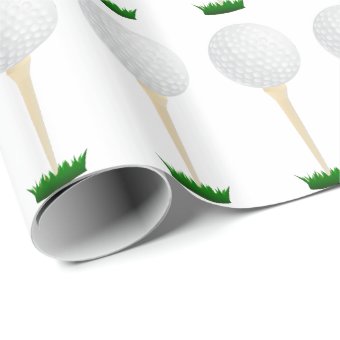 Golf Wrapping Paper | Zazzle