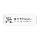 Golf Cart Mailing Label | Zazzle.com