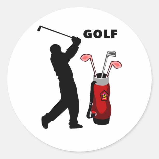 Golf Stickers - 100% Satisfaction Guaranteed | Zazzle