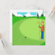 Golfer's Missed Putt Cartoon | Zazzle