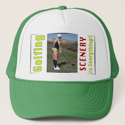 Funny Golf Hats & Caps | Zazzle