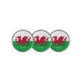 Golfing Wales & Welsh Flag /Golf Ball Marker UK | Zazzle