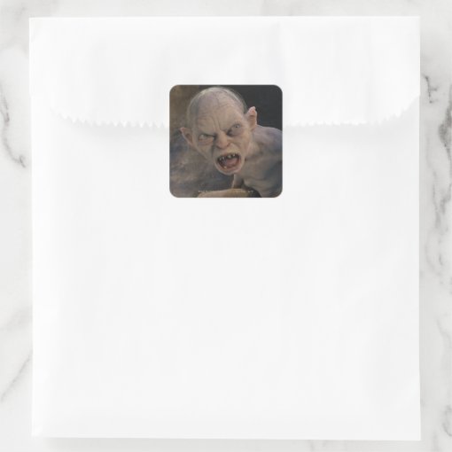 GOLLUM™ Close Up Square Sticker | Zazzle