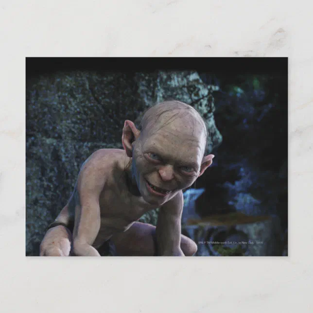 GOLLUM™ with Smile Postcard | Zazzle