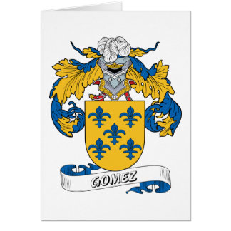 Gomez Coat Of Arms Cards | Zazzle
