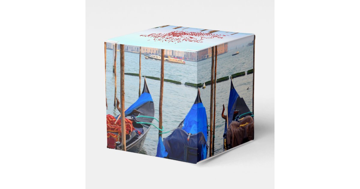 Gondolas Favor Boxes | Zazzle
