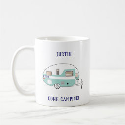 Gone Camping RV Trailer Camper Coffee Cups Mugs | Zazzle