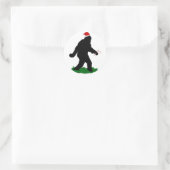 Gone Christmas , Gone Squatchin' Classic Round Sticker | Zazzle