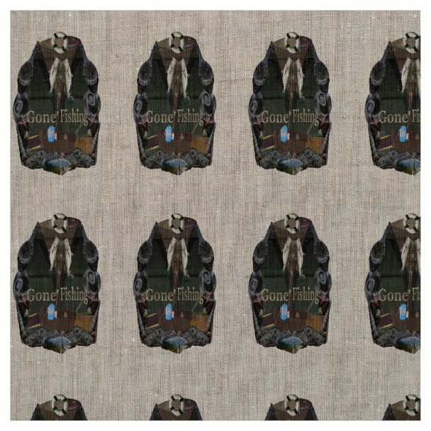 Bass Fish Fabric | Zazzle