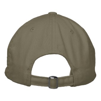 Gone Squatchin Deluxe version Embroidered Baseball Hat | Zazzle