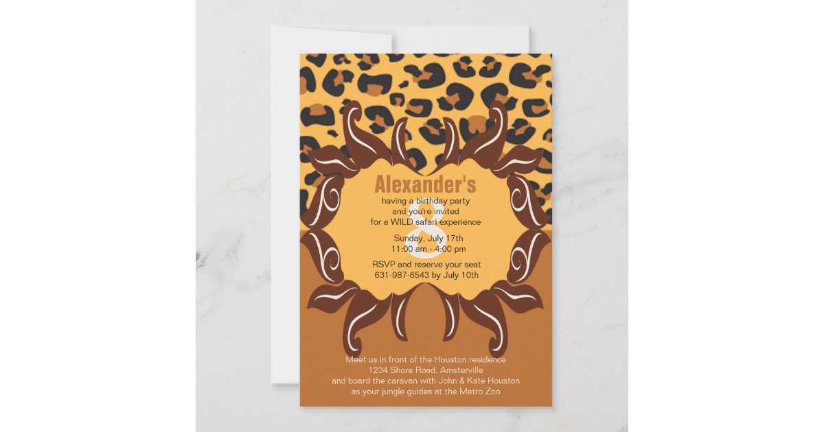 Gone Wild Invitation | Zazzle