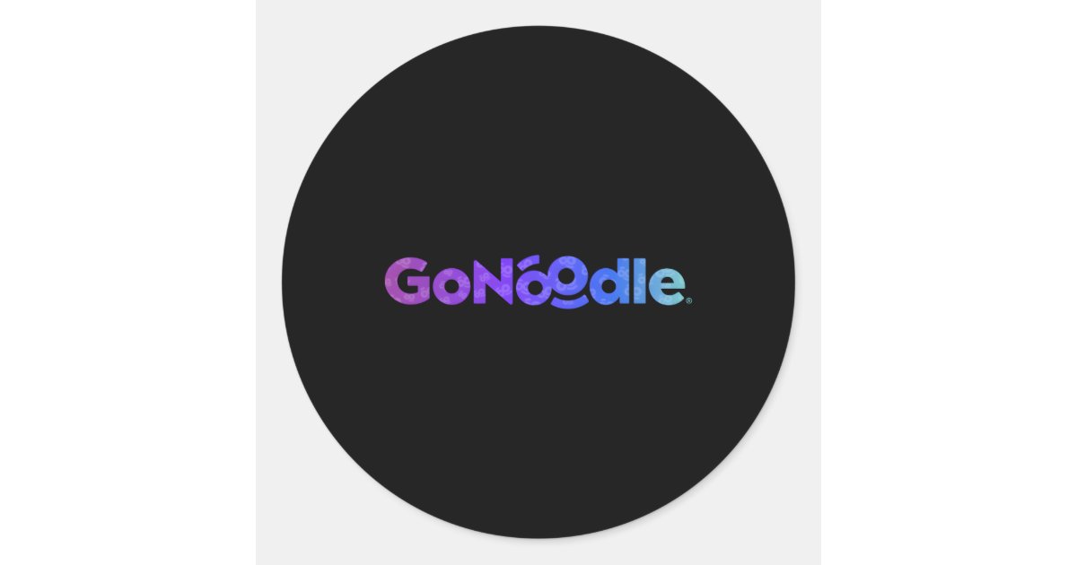 Gonoodle Classic Round Sticker | Zazzle
