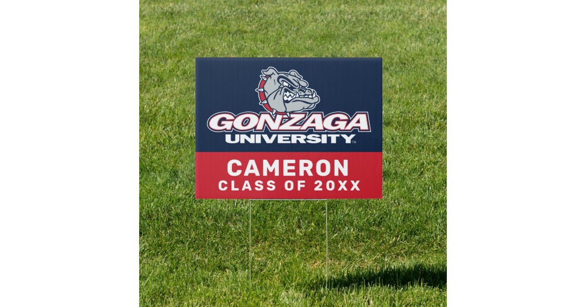 Gonzaga Graduation Sign | Zazzle