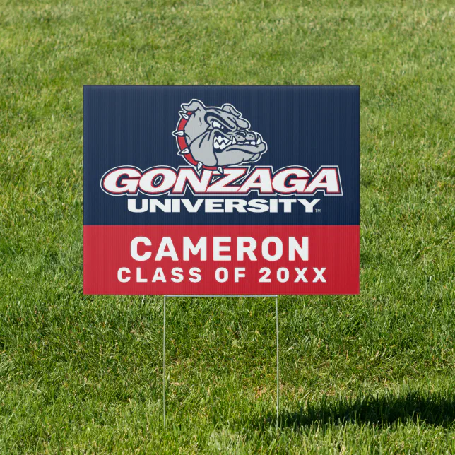 Gonzaga Graduation Sign | Zazzle